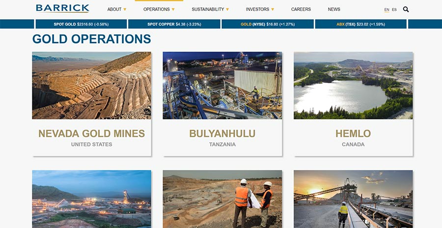 Barrick Gold Review: Assessing Their Global Gold Mining Operations ...