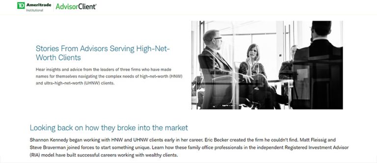 Benefits of TD Ameritrade Advisor Client: A Guide for Investors - Times ...